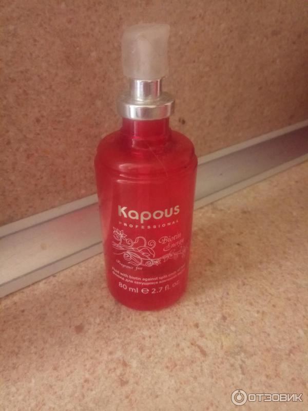 Отзыв о Флюид для секущихся кончиков волос Kapous Professional "Biotin ...