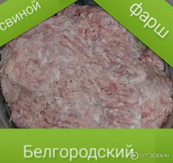 Отзыв о Фарш свиной замороженный Агро-Белогорье | неожиданно вкусный фарш