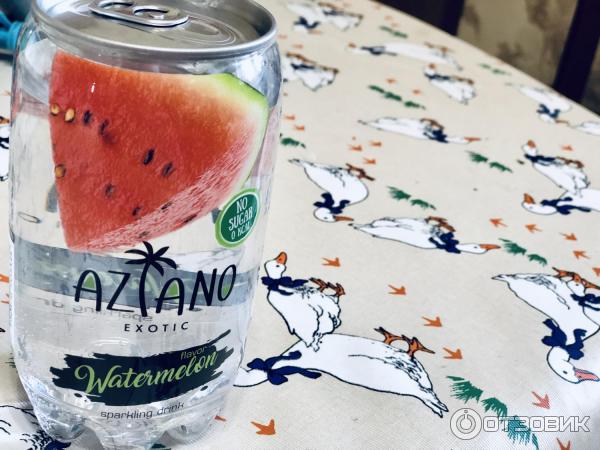 Отзыв о Газированный напиток Aziano Exotic sparkling drink | Вариант ...