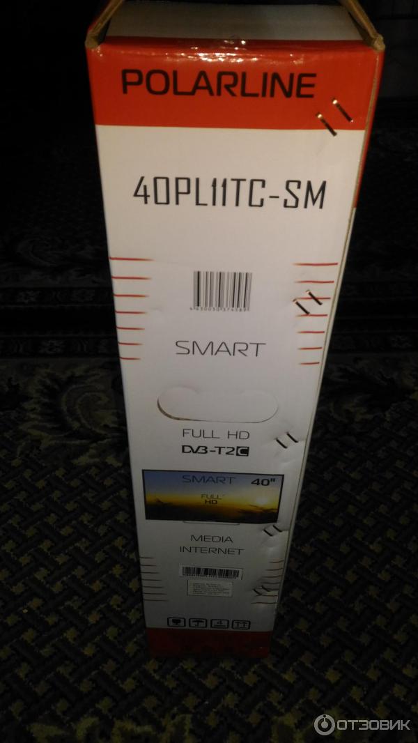 Отзыв о ЖК телевизор Polarline 40PL11TC-SM | хороший, большой телевизор