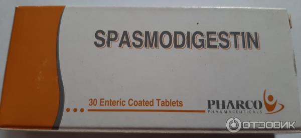 Отзыв о Таблетки Pharco Pharmaceuticals "Spasmodigestin" | Для быстрого ...