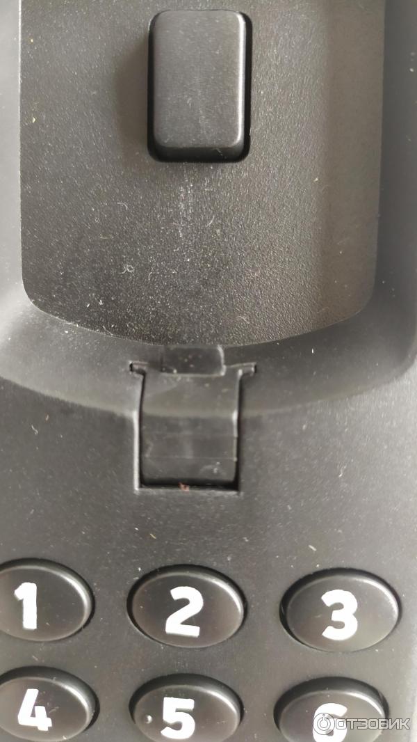 Отзыв о Проводной телефон BBK ВКТ-105 RU | Бюджетный, вполне нормальный, но с большим минусом