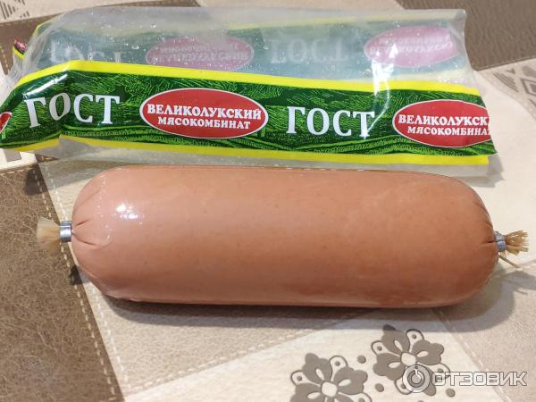 Отзыв о Колбаса вареная Великолукский мясокомбинат Докторская ГОСТ ...