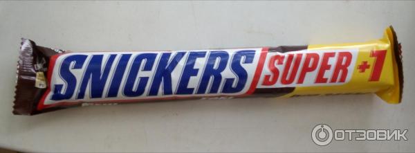 Отзыв о Шоколадный батончик "Snickers" Super +1 | Любимый всеми батончик