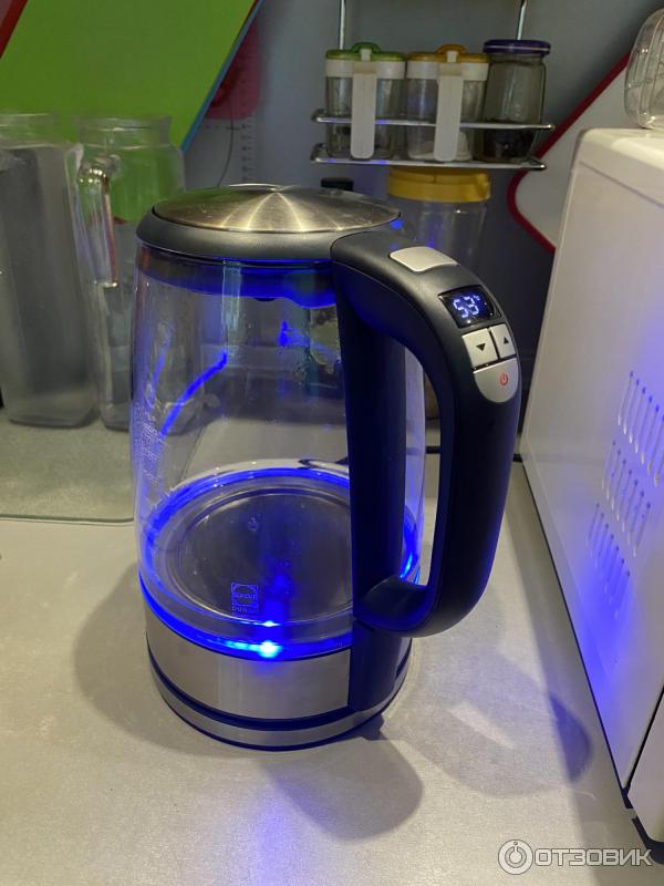 Отзыв о Электрочайник Bork K516 | Лучший среди стеклянных чайников с контролем температуры в ...