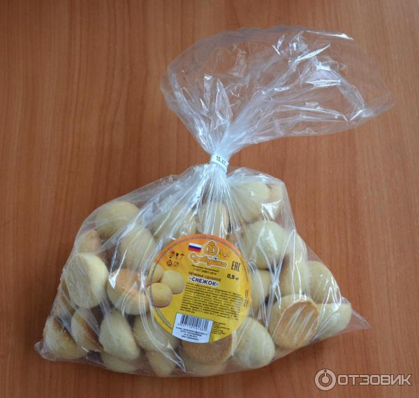 Отзыв о Печенье сдобное Сдобушка Снежок Отличное печенье