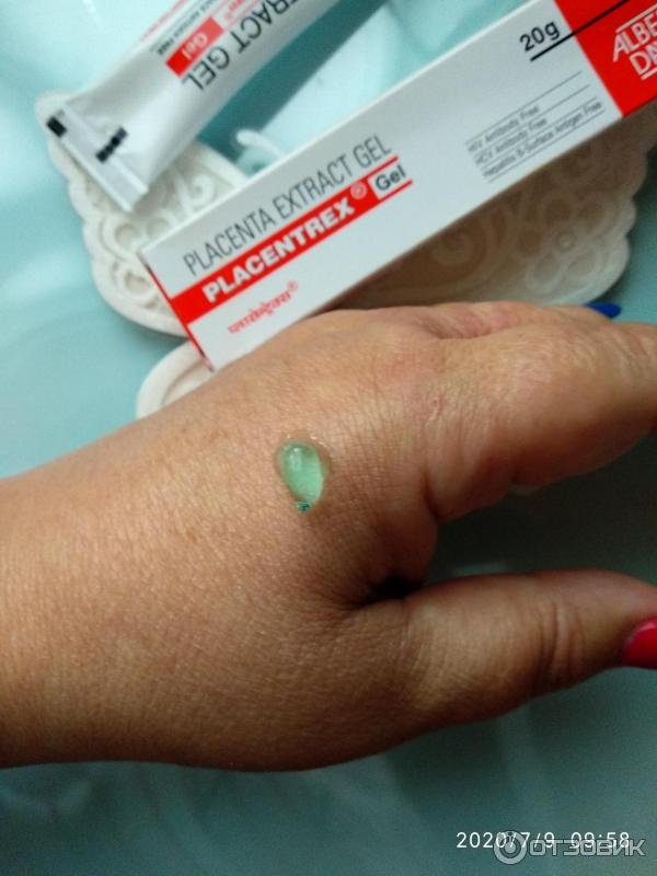 Отзыв о Гель для лица Placentrex Placenta Extract | Чем только не ...