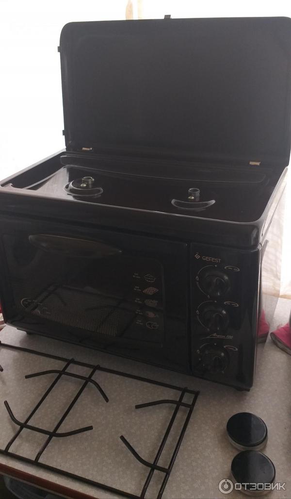Отзыв о Настольная плита Gefest ПГ 100 K19 | Отличная газовая плита для дачи.