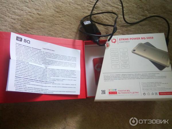 Отзыв о Смартфон BQ BQ-5059 Strike Power | Хороший телефон с несколькими особенностями.