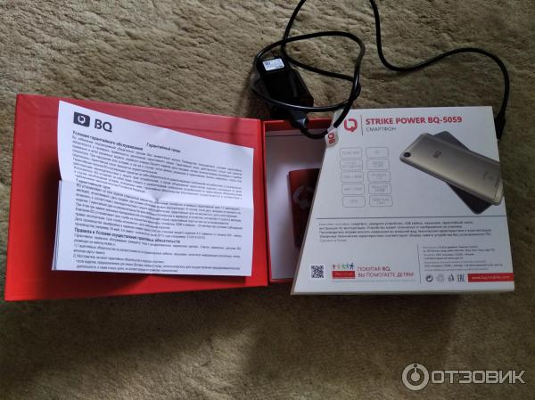 Отзыв о Смартфон BQ BQ-5059 Strike Power | Хороший телефон с несколькими особенностями.