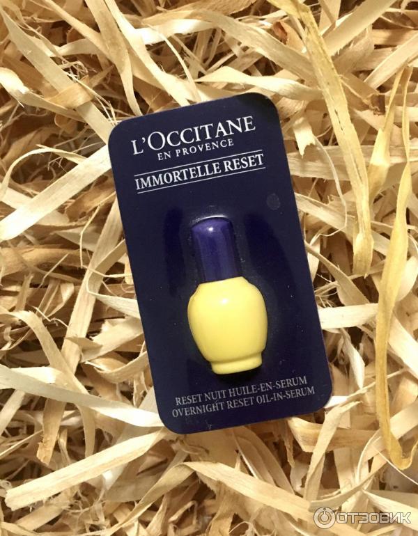 Отзыв о Ночной эликсир L'Occitane "Мгновенная перезагрузка кожи ...