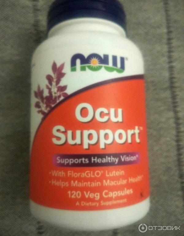 Отзыв о БАД Now foods Ocu Support Healthy Vision | Первое средство от ...