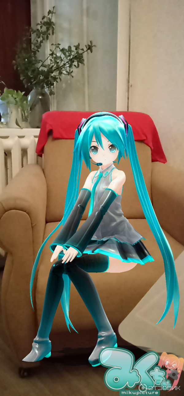 Отзыв о Miku AR Camera Mikuture - игра для Android и iOs | Няша в ...