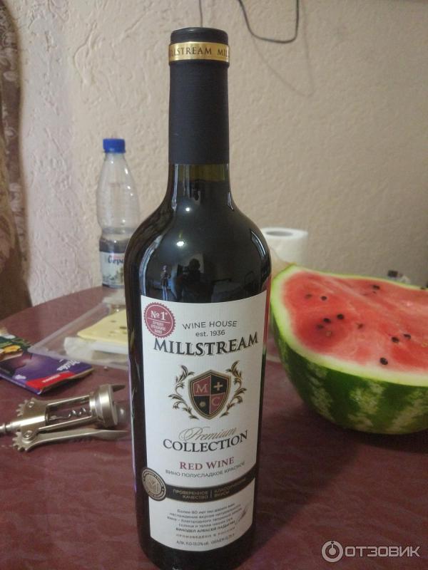 Отзыв о Вино полусладкое красное Millstream Premium Collection Red Wine ...