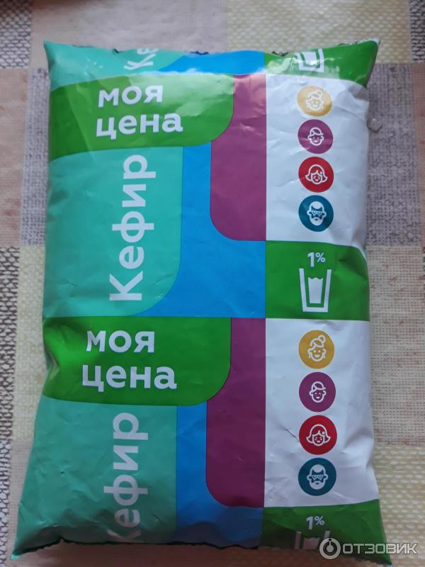 Отзыв о Кефир Моя цена 1% | Лучше «Красная цена»