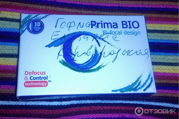 Отзыв о Контактные линзы OKVision "Prima Bio" | Линзы OKVision Prima ...