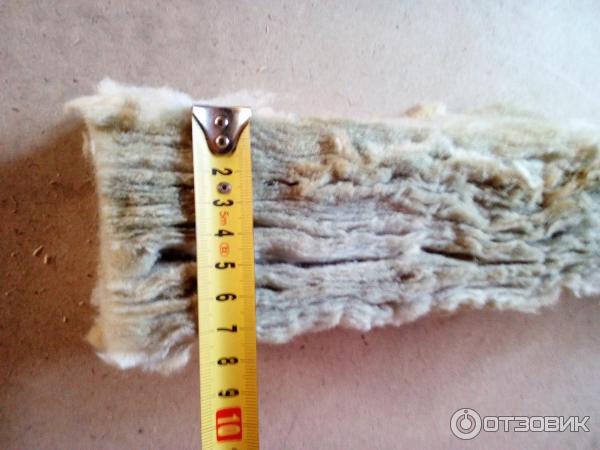 Отзыв о Теплоизоляция минераловатная ISOROC | Неплохой утеплитель, но ...