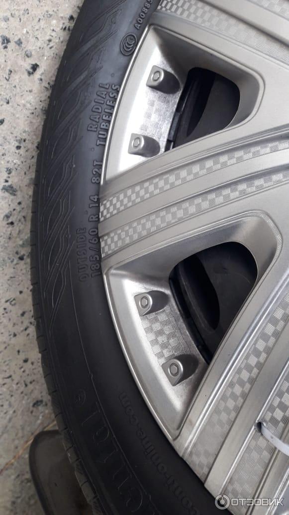Отзыв о Автомобильные летние шины Continental Conti Eco Contact 3 ...