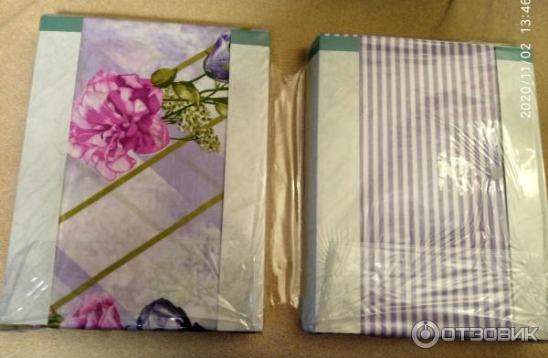 Отзыв о Комплект постельного белья ТДЛ Текстиль "Аура" | красивый, но ...