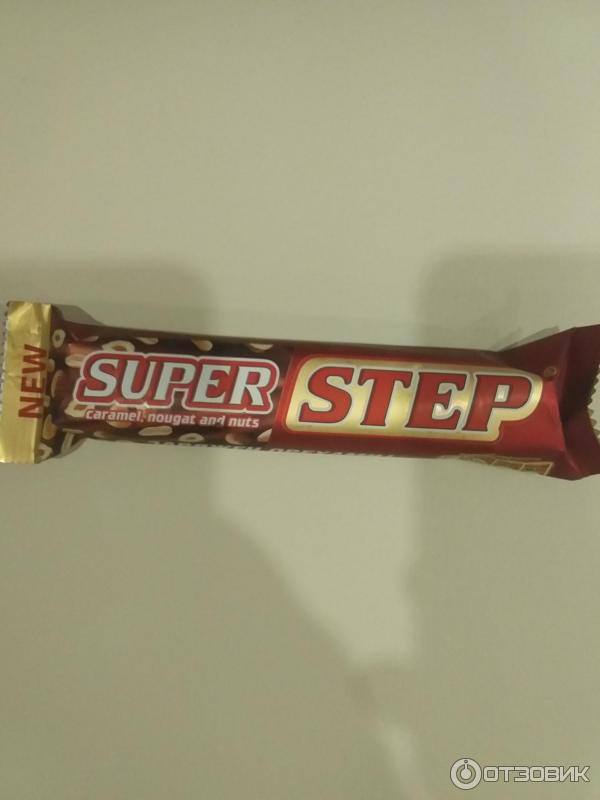 Отзыв о Батончик глазированный "Super Step" | Для любителей арахиса ...