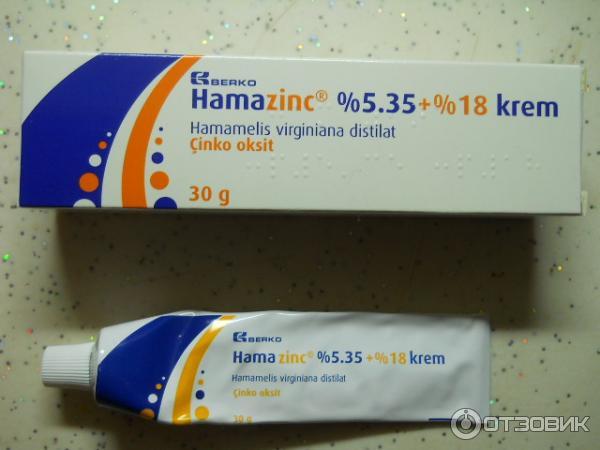 Отзыв о Мазь для наружного применения Berko "HamaZinc" | Помогает, но ...